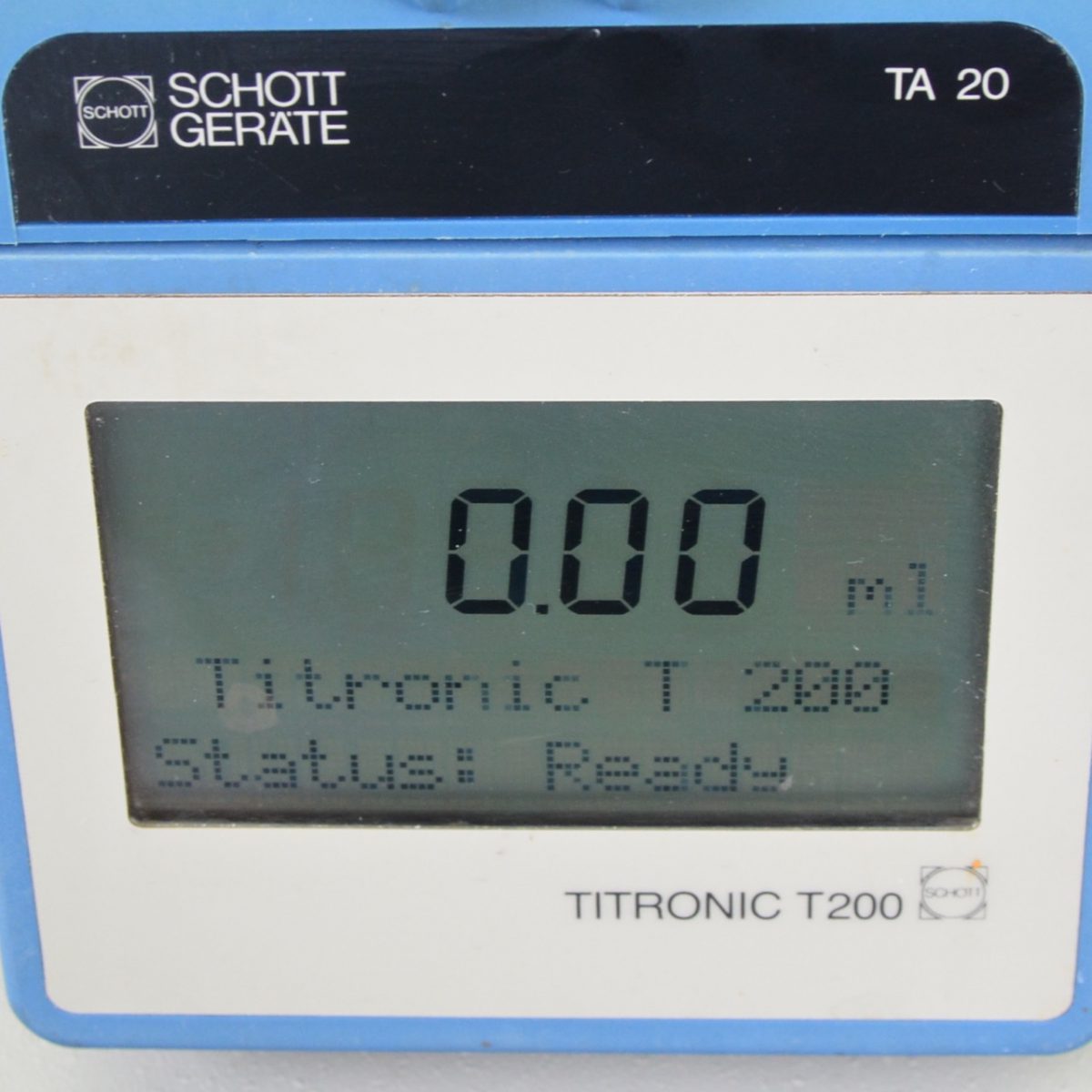 Titrateur Schott Titronic T200 et TR250 - Gemini BV