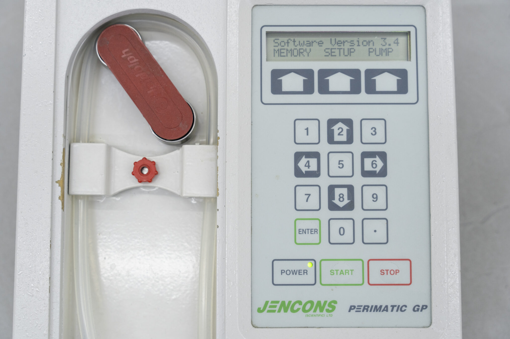 Distributeur à pompe péristaltique Jencons perimatic GPII - Gemini BV